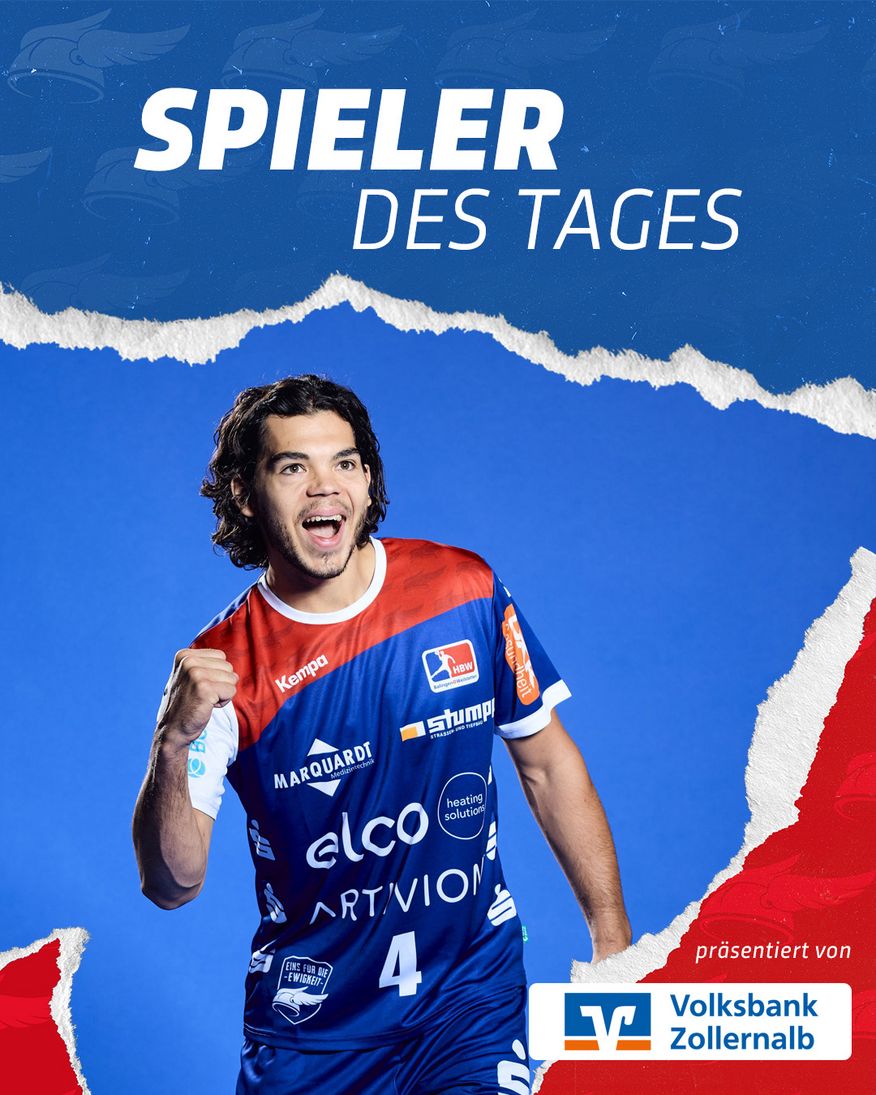 Spieler des Tages gegen Dessau - HBW Balingen-Weilstetten